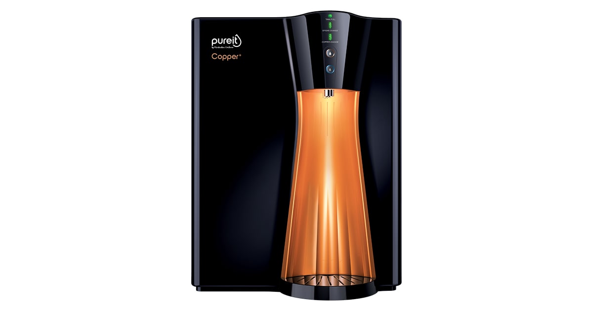 Buy Copper + Mineral RO + UV + MF Water Purifier - Pureit Water India