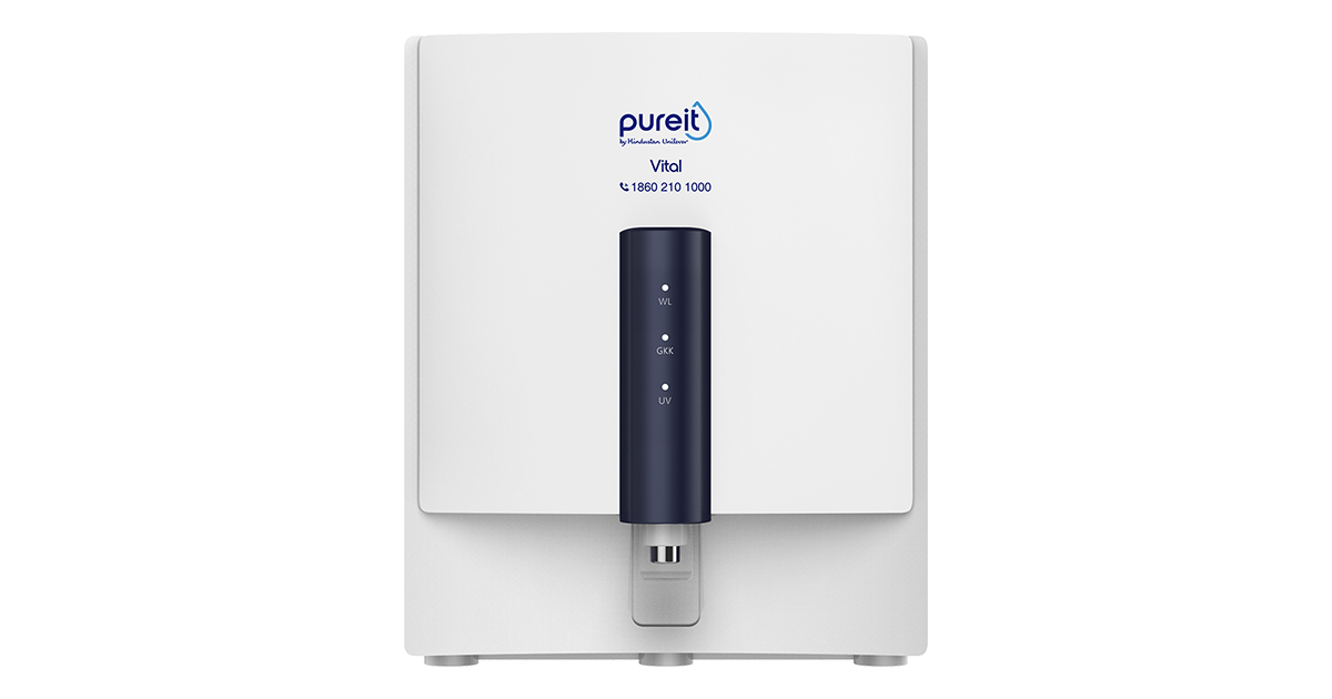 Pureit Vital 6L RO+UV+MP with FiltraPower Technology (White)